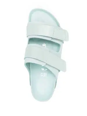 BIRKENSTOCK Uji Leather Sandals - Blue