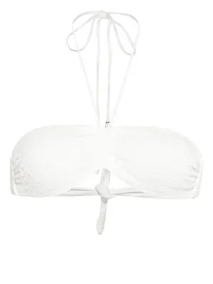 TWINSET Openwork Bikini Top