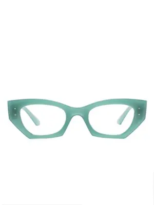 Ray-ban Zena Cat-eye Frame Glasses - Green