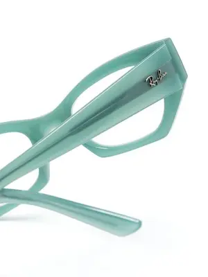 Ray-ban Zena Cat-eye Frame Glasses - Green