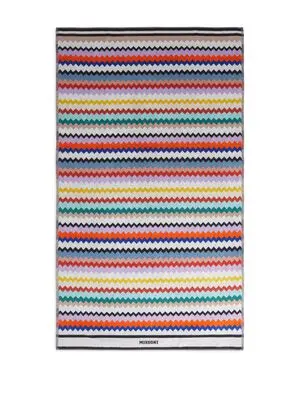 Missoni Riverbero Cotton Beach Towel - Red