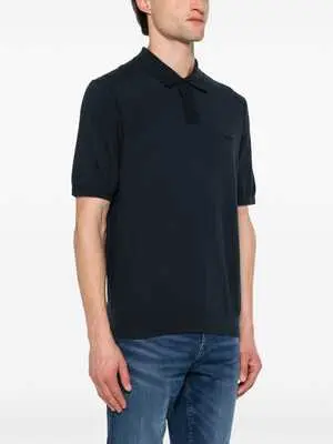 BOSS Fine-knit Polo Shirt