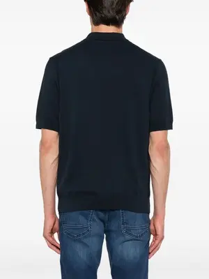 BOSS Fine-knit Polo Shirt