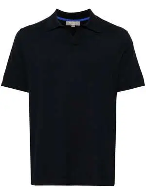 N.peal Ribbed Polos For Men