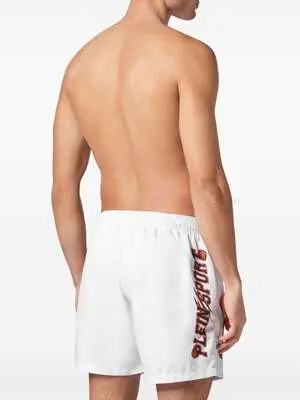 PLEIN SPORT Logo-print Swim Shorts