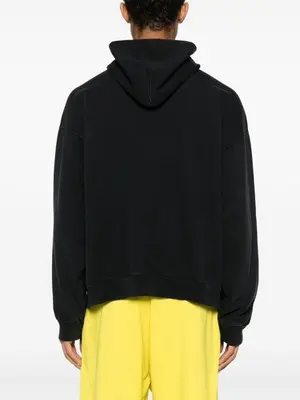 Balenciaga Diy College-print Cotton Hoodie