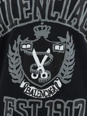 Balenciaga Graphic-print Cotton T-shirt