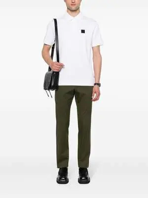 BOSS Appliqué-logo Polo Shirt - White