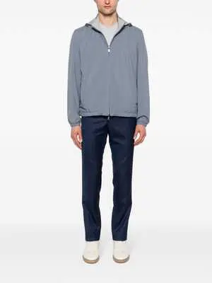 ROTA Herringbone Wool Trousers