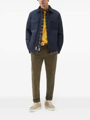 Woolrich Logo-embroidered Chinos