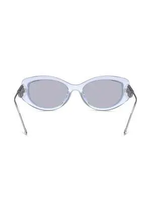 DIESEL® Logo-plaque Cat-eye Sunglasses