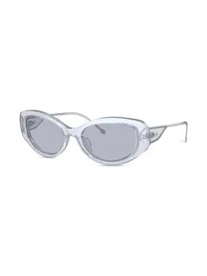 DIESEL® Logo-plaque Cat-eye Sunglasses