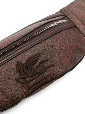 Etro Pegaso-embroidered Paisley Belt Bag