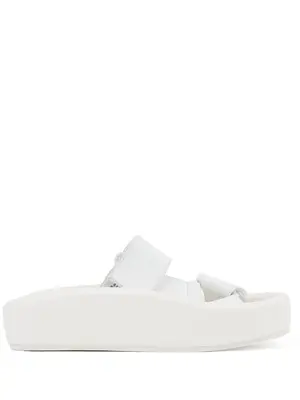 MAISON MARGIELA Webbing Leather Sandals - White