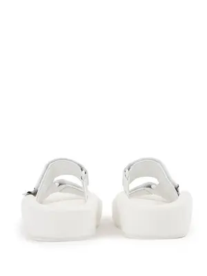 MAISON MARGIELA Webbing Leather Sandals - White