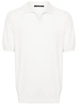 Tagliatore Paco Polo Shirt - White