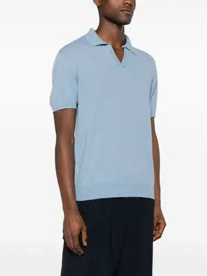 DRUMOHR Split-neck Polo Shirt