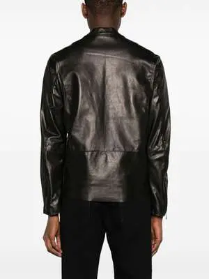 GIORGIO BRATO Zip-up Leather Jacket