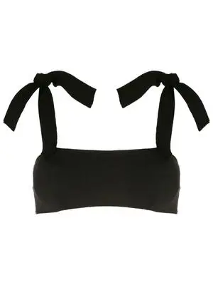 CLUBE BOSSA Casall Textured Bikini Top - Black