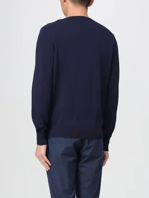 BALLANTYNE Crew Neck Sweater - Navy