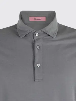 DRUMOHR Polo Shirt - Smoke Grey