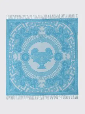 Versace Bedcovers And Blankets Lifestyle - Gnawed Blue