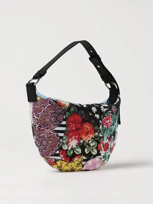 Moschino Patchwork Shoulder Bag