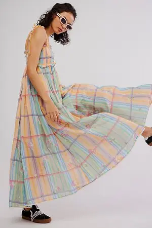Free People Willow Maxi Dress In Multi Combo - 31% Off | Editorialist
