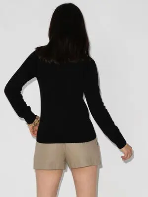 Saint Laurent Ribbed Cashmere Sweater