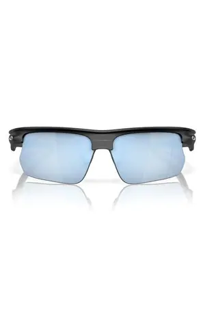 Oakley Bisphaera 68mm Polarized Sunglasses - Black Blue