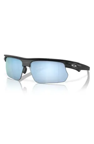 Oakley Bisphaera 68mm Polarized Sunglasses - Black Blue