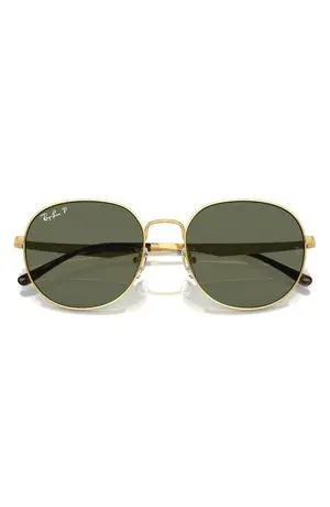 Ray-ban 57mm Polarized Round Phantos Sunglasses
