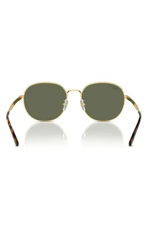Ray-ban 57mm Polarized Round Phantos Sunglasses