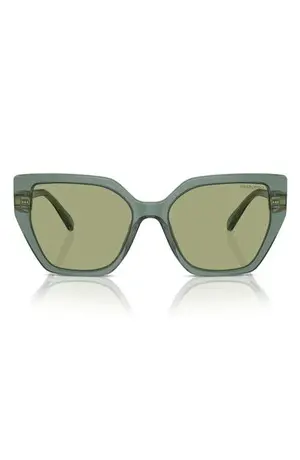 SWAROVSKI Constella Irregular Sunglasses - Transparent Green