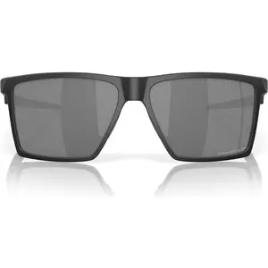 Oakley Oakley Futurity Sun 57mm Polarized Square Sunglasses Shiny Black
