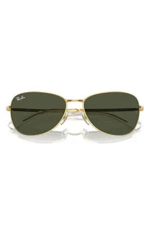 Ray-ban 56mm Pilot Sunglasses