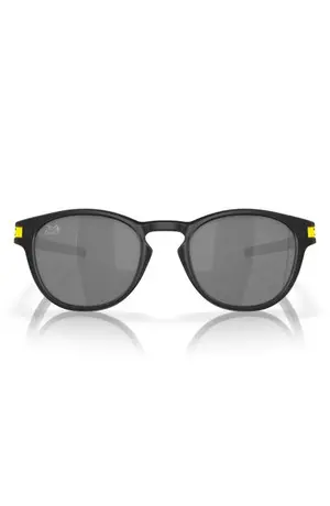 Oakley Latch 53mm Prizm™ Oval Sunglasses - Matte Black