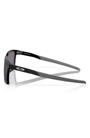 Oakley Exchange 56mm Rectangle Sunglasses - Black Grey