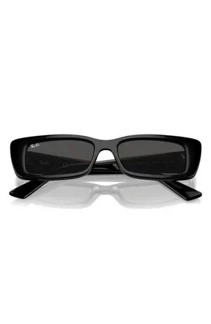 Ray-ban Teru Rectangular Sunglasses - Black