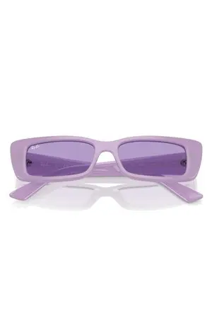 Ray-ban Teru Rectangular Sunglasses - Violet