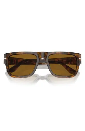 Persol Persol 57mm Sunglasses Brown Havana