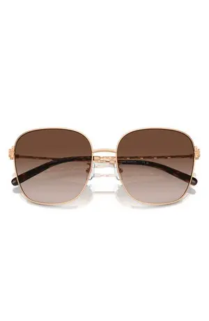 Tory Burch 57mm Square Sunglasses