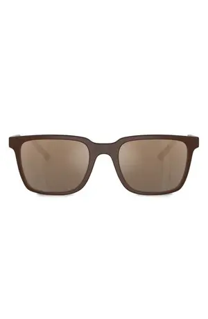 Oliver Spencer Oliver Peoples Roger Federer Rectangular Sunglasses Beige