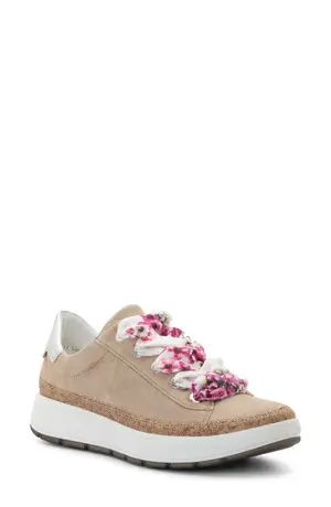 ARA Rem Sneaker - Sand/ Silver