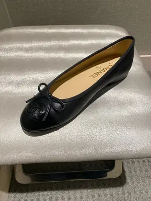 Chanel Ballerina Flats Black