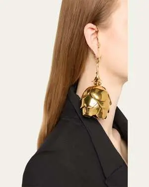 Alexander McQueen Tudor Rose Earring