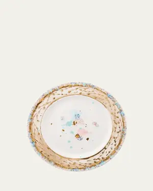 CORALLA MAIURI Villa Borghese Dafne Dinner Plate - Multi