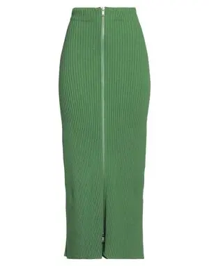 JIL SANDER Ribbed-knit Cotton Maxi Skirt