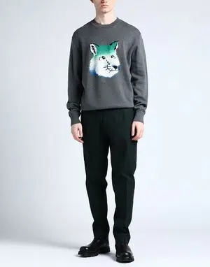 Maison Kitsuné Knitted Cotton Sweater