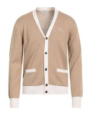Maison Kitsuné Wool Cardigan - Beige